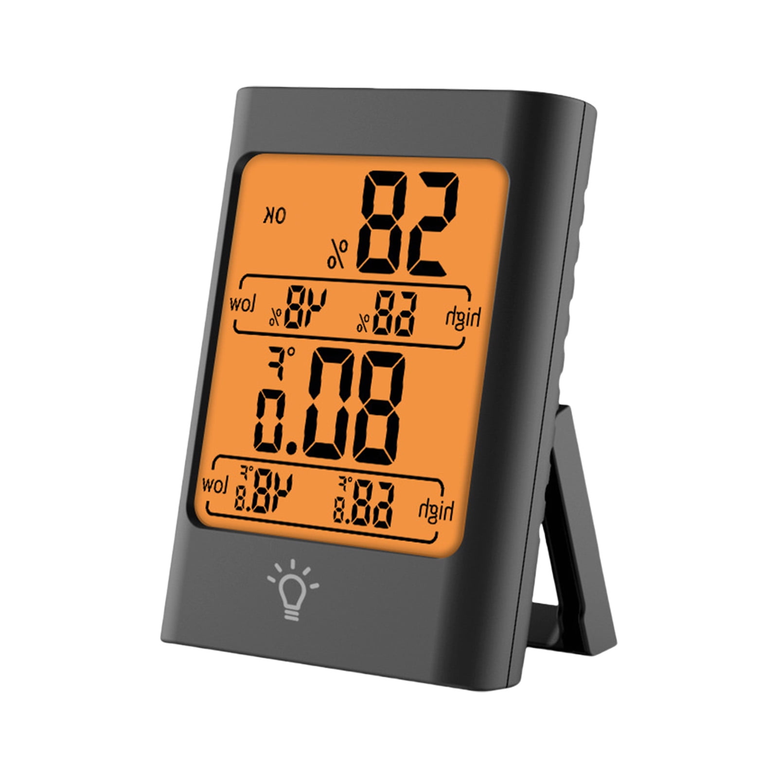 Double Sensors Indoor Temperature Humidity Gauge With ℉/℃ Switchable ...