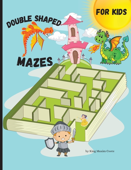 Double Shaped Mazes for kids: Fun and relaxing shaped mazes for kids ...