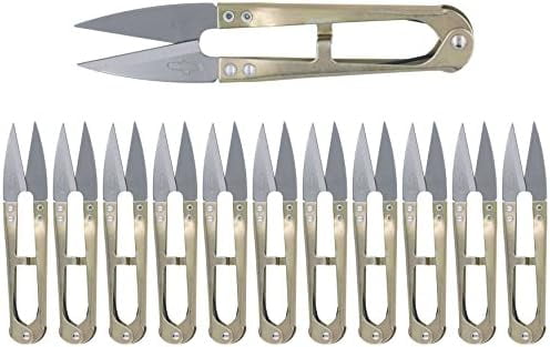 Double Sharp Quick-Clip Lightweight Thread Clippers Trimming Scissors ...