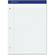 Ampad Writing Tablets, Double Sheets Pad, Law Rule, 8 1/2 x 11 3/4 ...