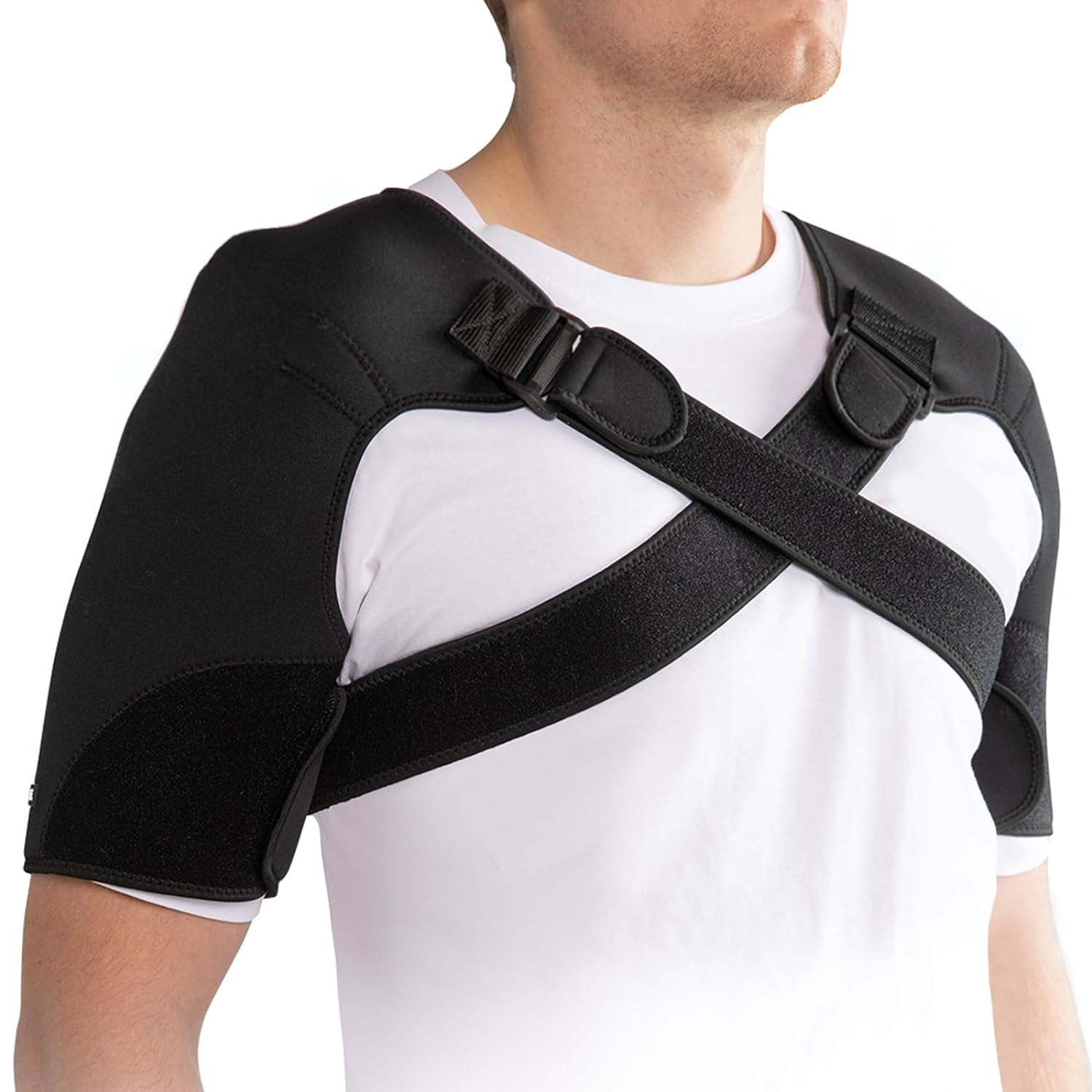 Double Shoulder Brace for Women & Men Shoulder Pain Relief Double ...