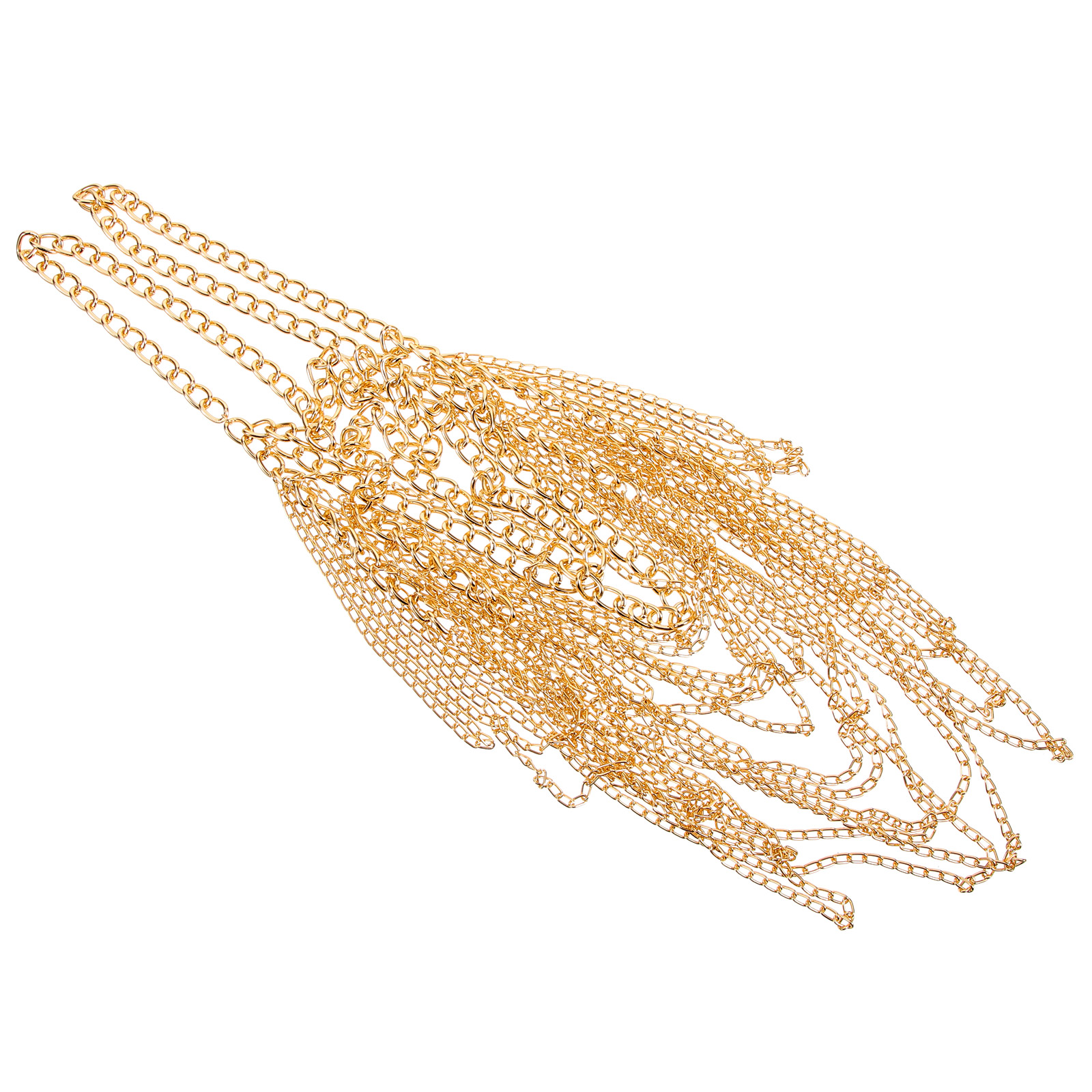 Double Shoulder Chain Necklace Body Jewelry for Women Gold Chain Bikini ...