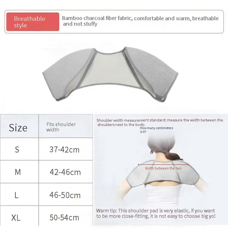 Double Shoulder Support Brace Wormwood Compression Shoulder Belt Strap ...