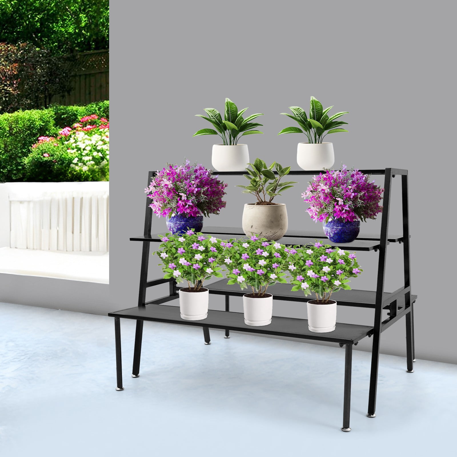 Double Side Clothing Shop Display Tables Retail Modern Handbag Display ...