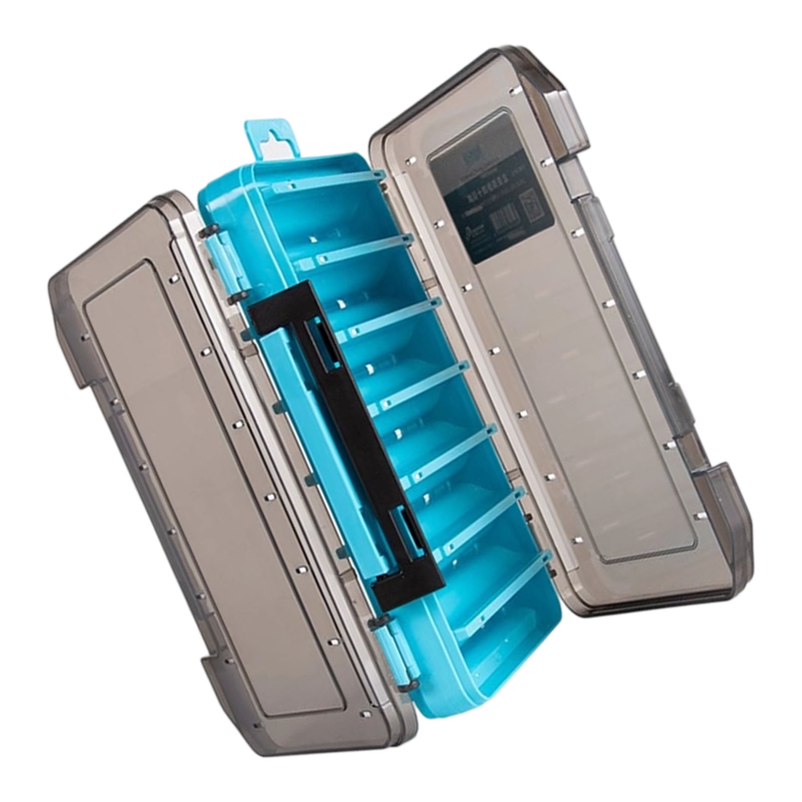 Double Side Fishing Lures Squid Baits Storage Container Case Multiple ...