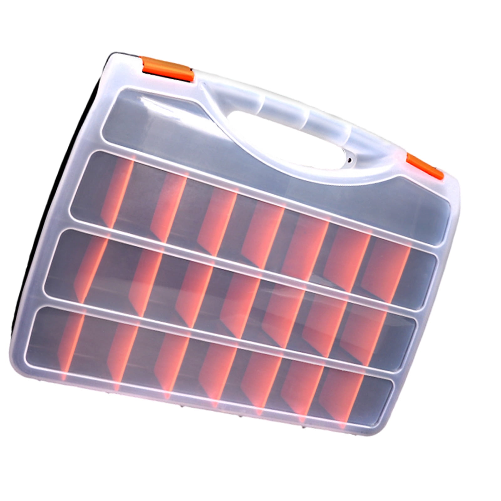 Double Side Screw Organizers Hardware Organizers Box with Compartment ...