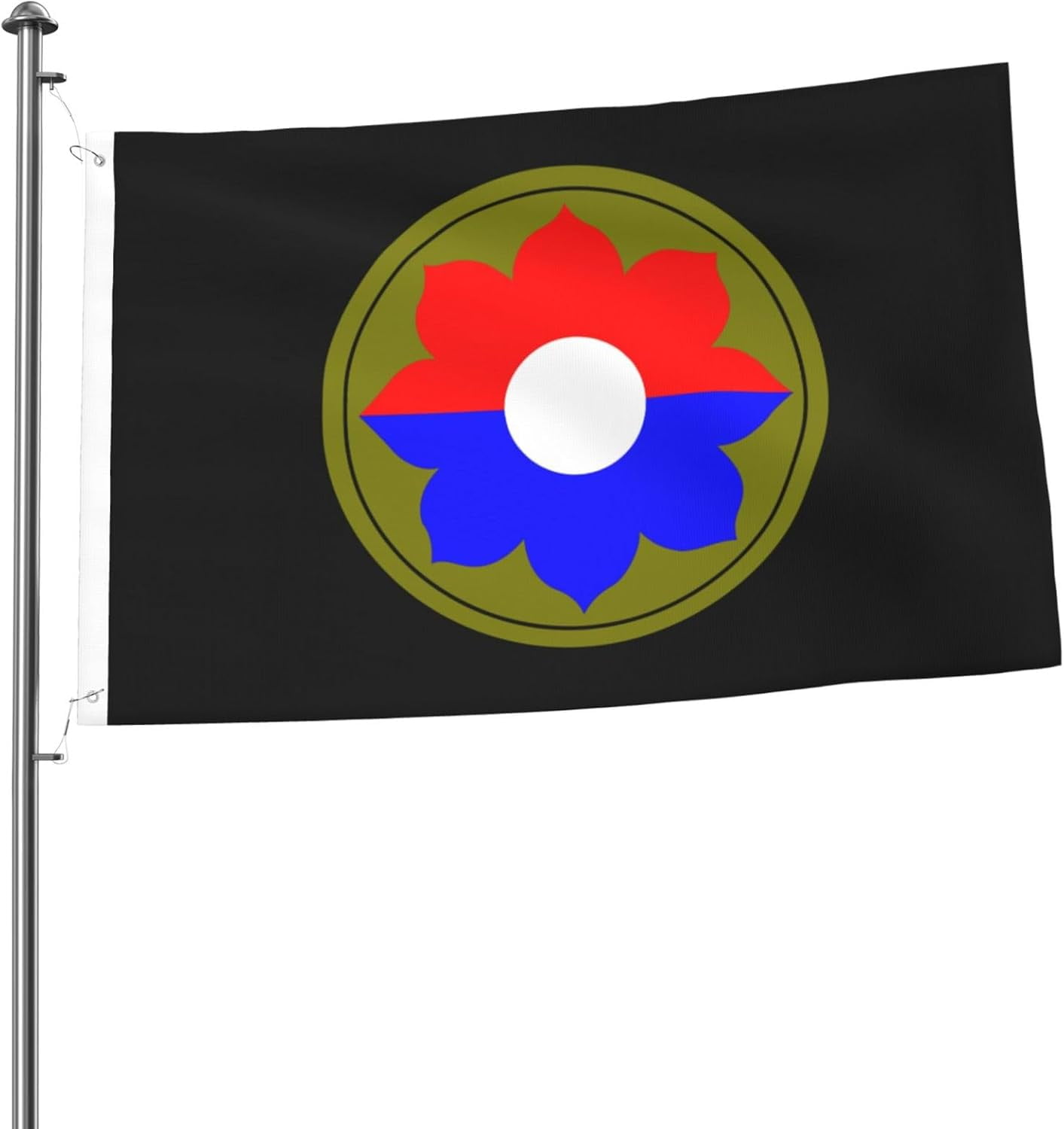 Double Sided 9th Infantry Division Patch Flag 2x3 Ft Outdoor Flags ...