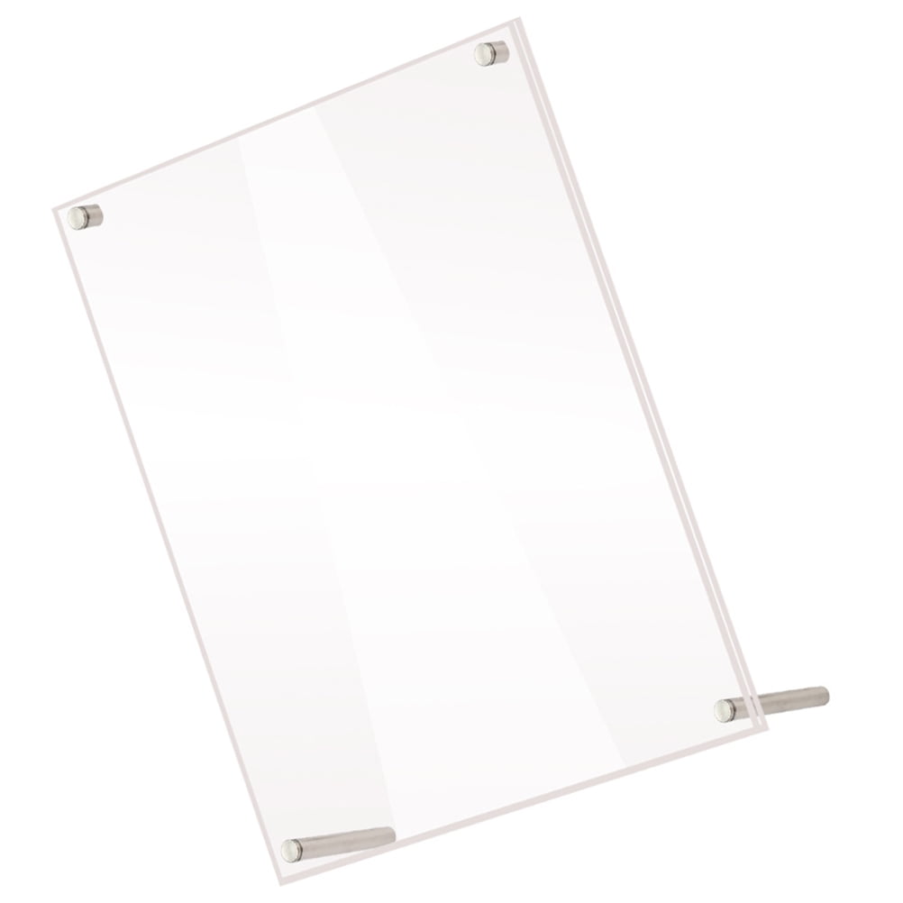 Acrylic and Metal Picture Frame for Decor Transparent Photo of 1 ...