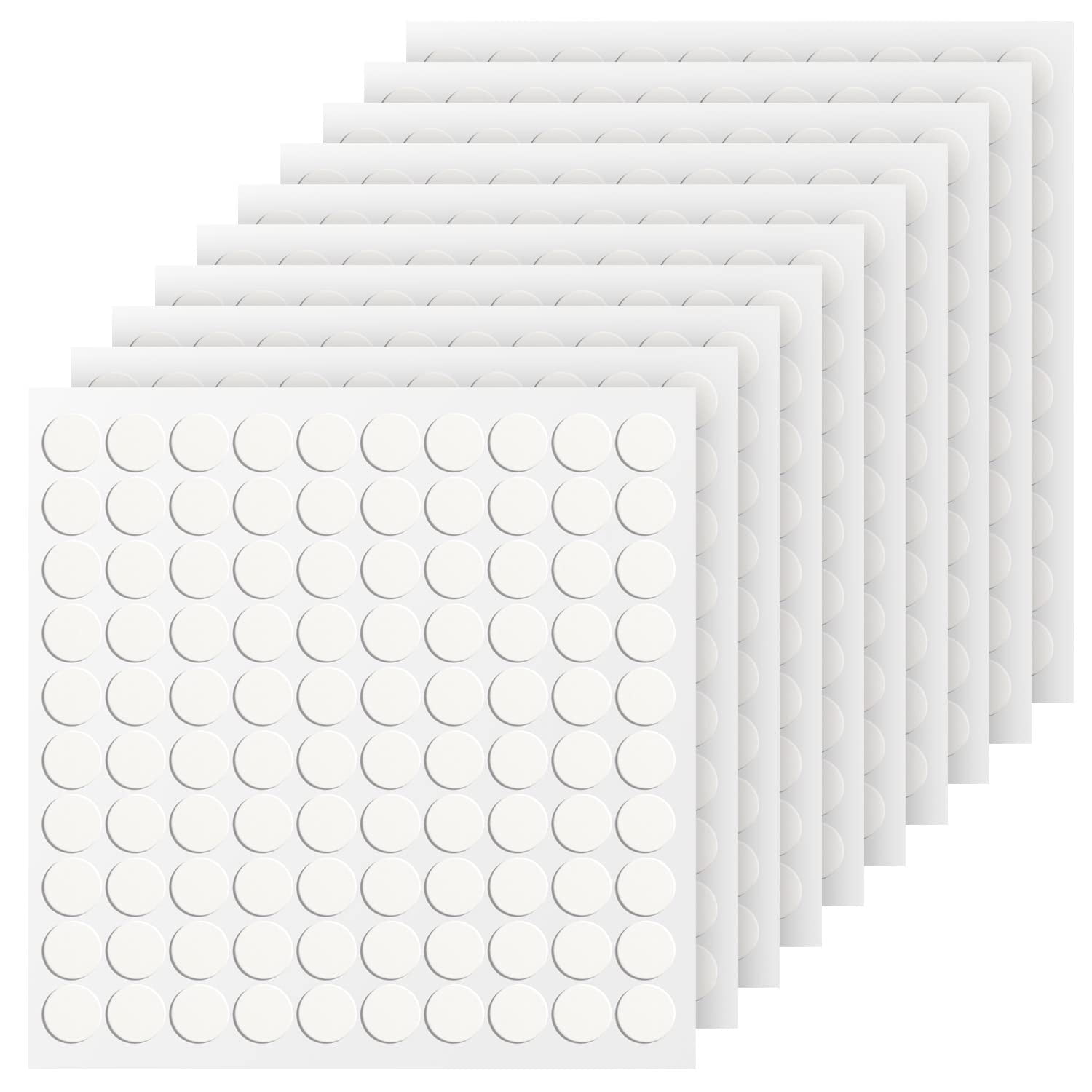 Double-Sided Adhesive Dots Transparent,Double-Sided Tape Stickers Round ...