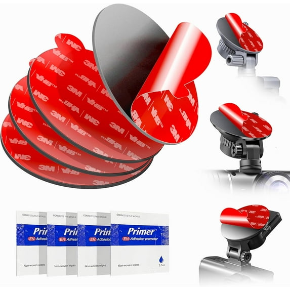 Double-Sided Adhesive Pads for Dash Cam Mount – Made with 3M VHB, 4 ...