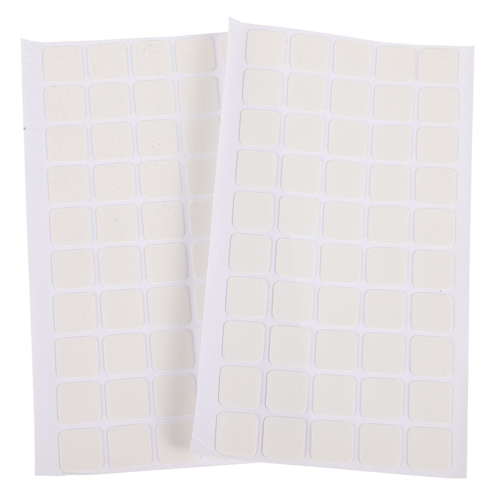 100pcs Heavy Duty Double Sided Tape Clear Square Shaped Adhesive Pads ...