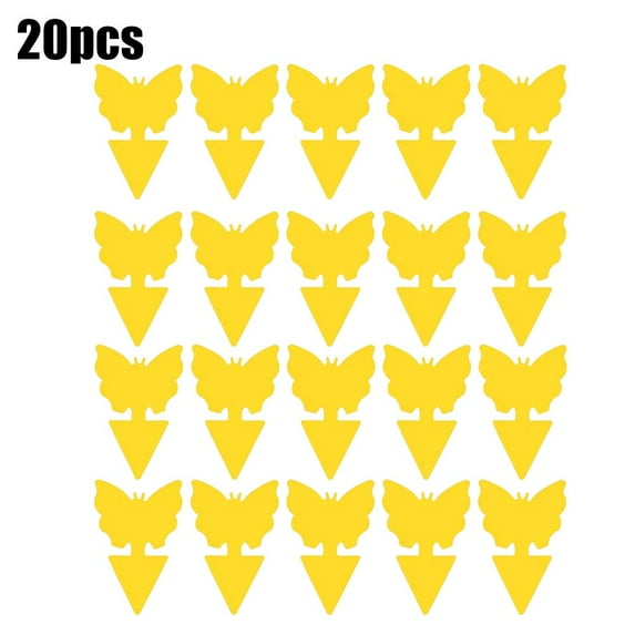 Double Sided Adhesive Sticky Insect Board - 13x8cm Yellow - Long ...