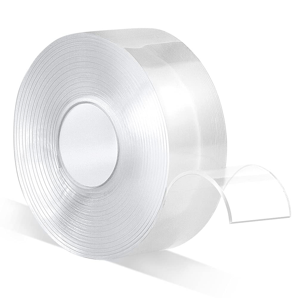 Double Sided Adhesive Tape 1 inch 10ft Removable Strong Adhesive ...