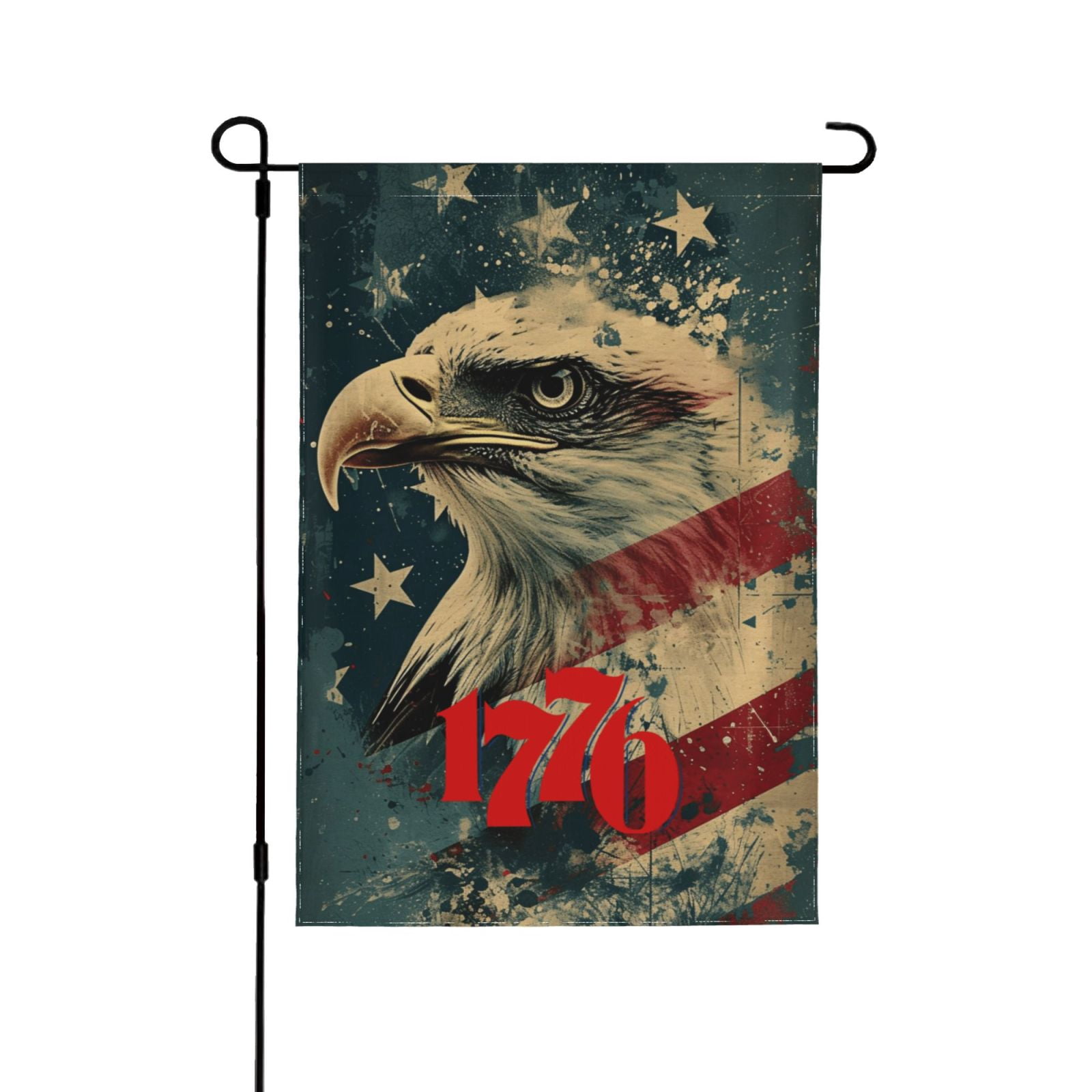Double-Sided America 250th Anniversary Garden Flag 12x18 Inch Patriotic ...