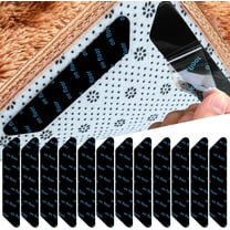 WSBArt 8 Pcs Anti-Sticky Rug Grippers, Non Slip, Triangle Design ...