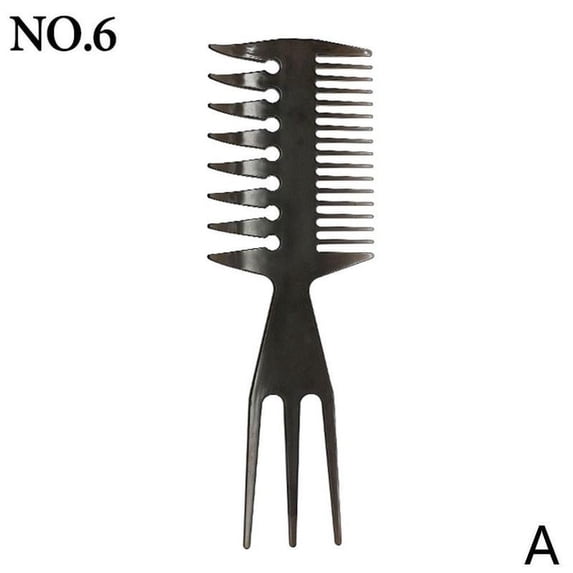 Double-Sided Barber Comb, Fishbone Shape for Hair Cutting & Dyeing ...