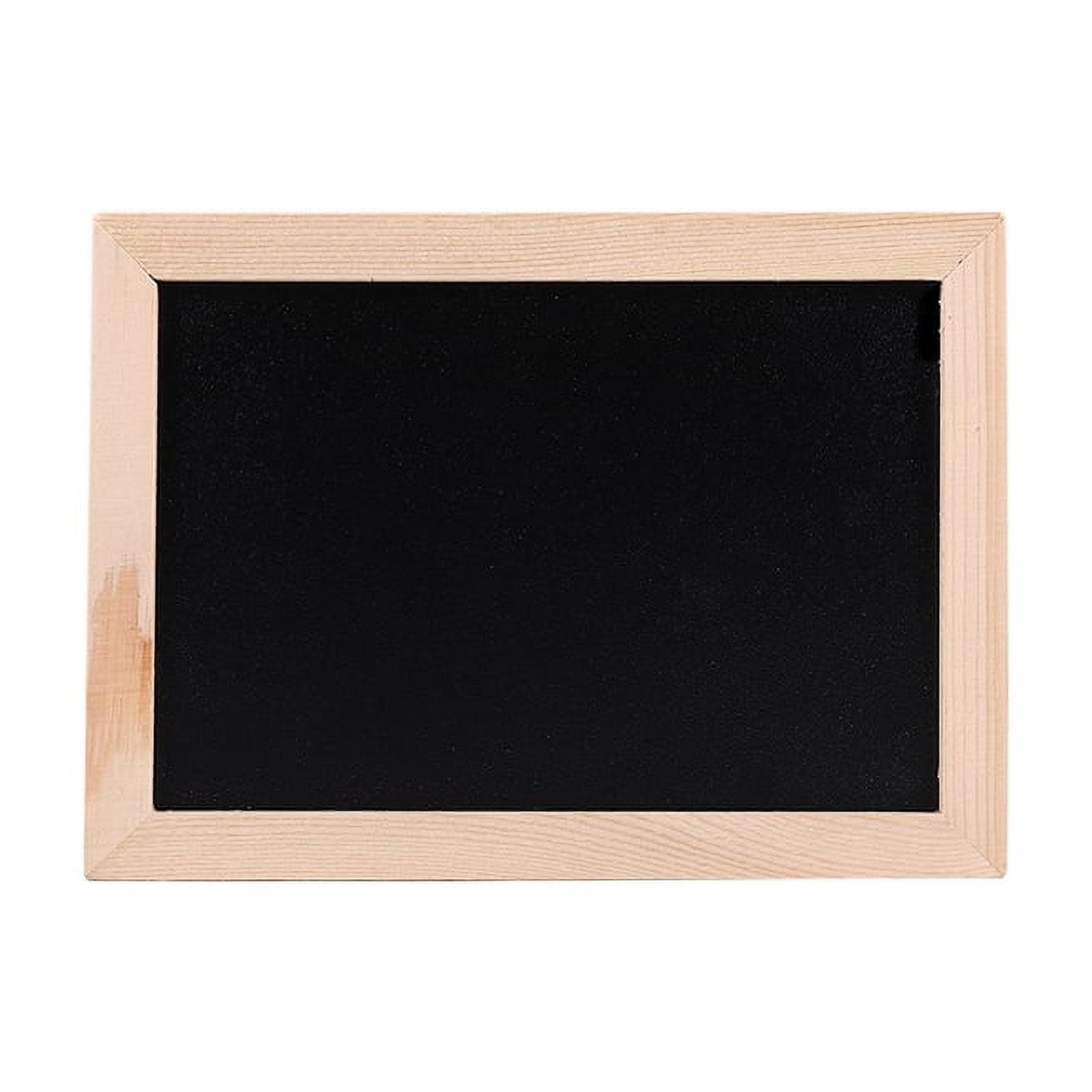 Double-Sided Blackboard Wooden Crafts Wooden Frame Small Blackboard ...