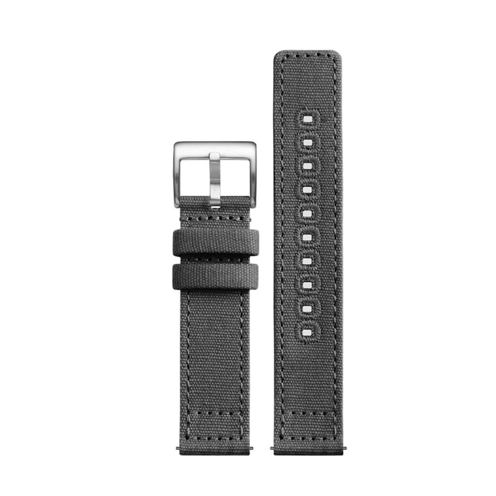 Double Sided Canvas Watch Strap With Breathable And Soft Fit For ...