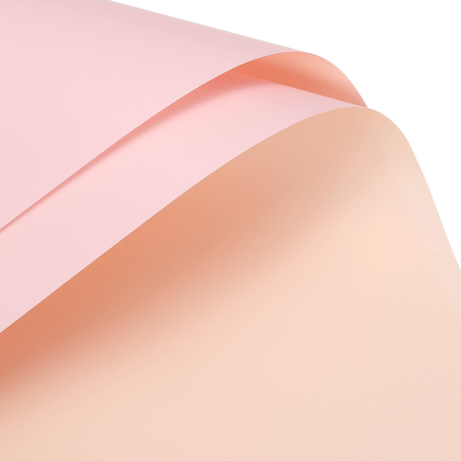 Double Sided Color Flower Wrapping Paper Pink 22.8"x22.8" Waterproof 20 ...