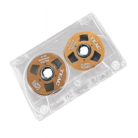 Double-Sided Color Housing Empty Tape Metal Mini Can Record 55 Minutes ...