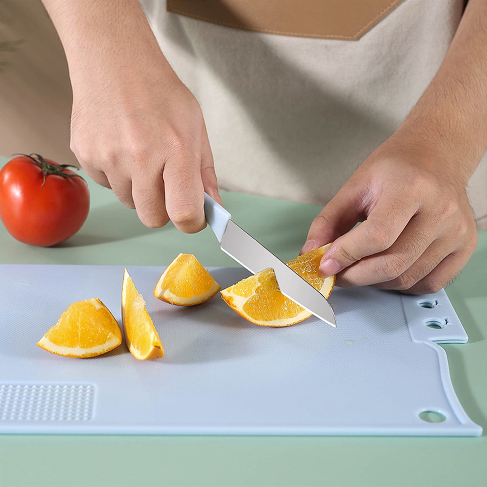 Double-Sided Cutting Board, Antibacterial and Mildew-Proof Kitchen ...