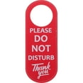 Double Sided Do Not Disturb Sign Board Hotel Doorknob Hanger Hanging ...