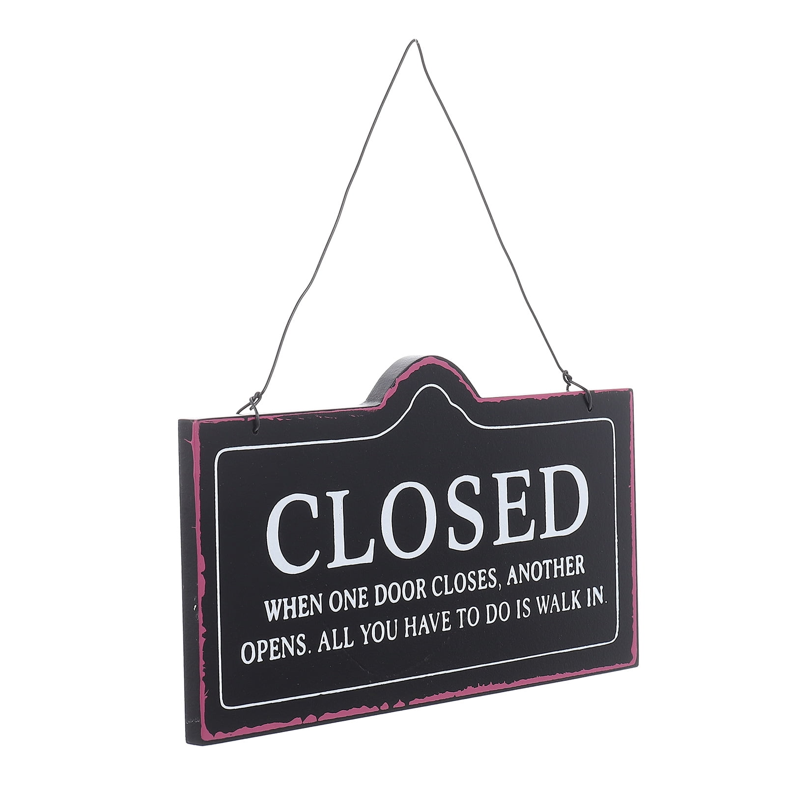 Double-Sided Door Plate Multi-function Sign Decor Office Decoration ...