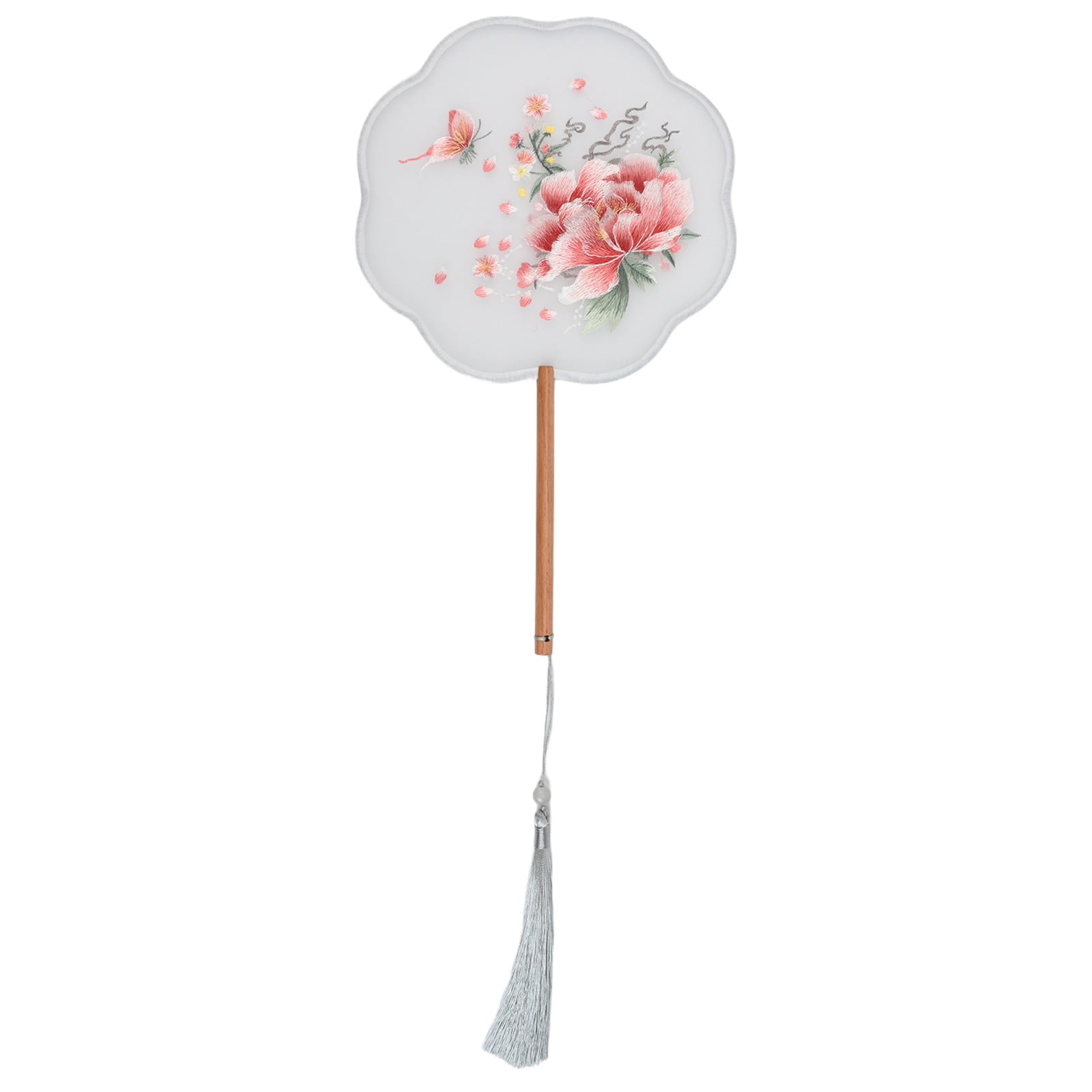 Double-Sided Embroidered Round Fan Handmade Suzhou Embroidery Chinese ...