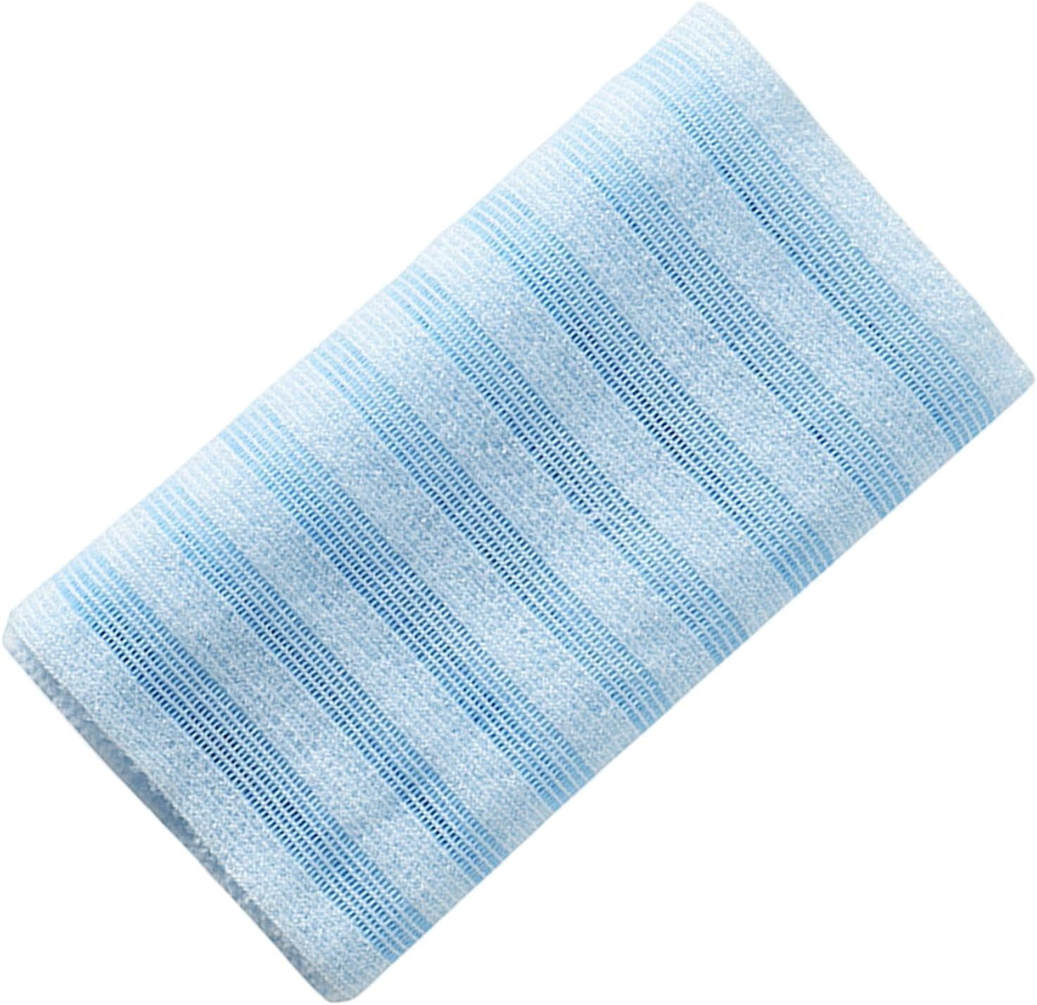 Double-Sided Exfoliating Shower Towel, Extra-Long Dead Skin Remover ...