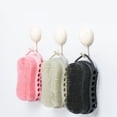 Double-Sided Exfoliating Silicone Body Scrubber, 2-in-1 Bath Scrubber ...