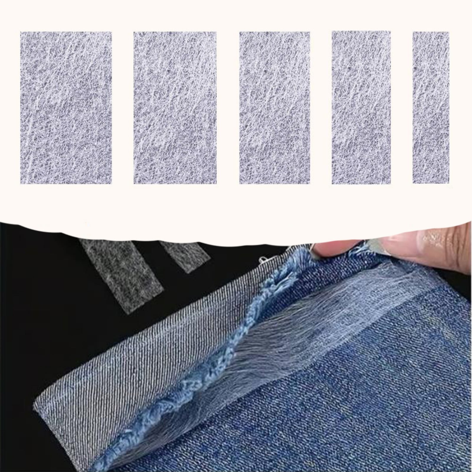 Double Sided Fabric Tape - Strong Adhesive Fusible Glue for Sewing ...