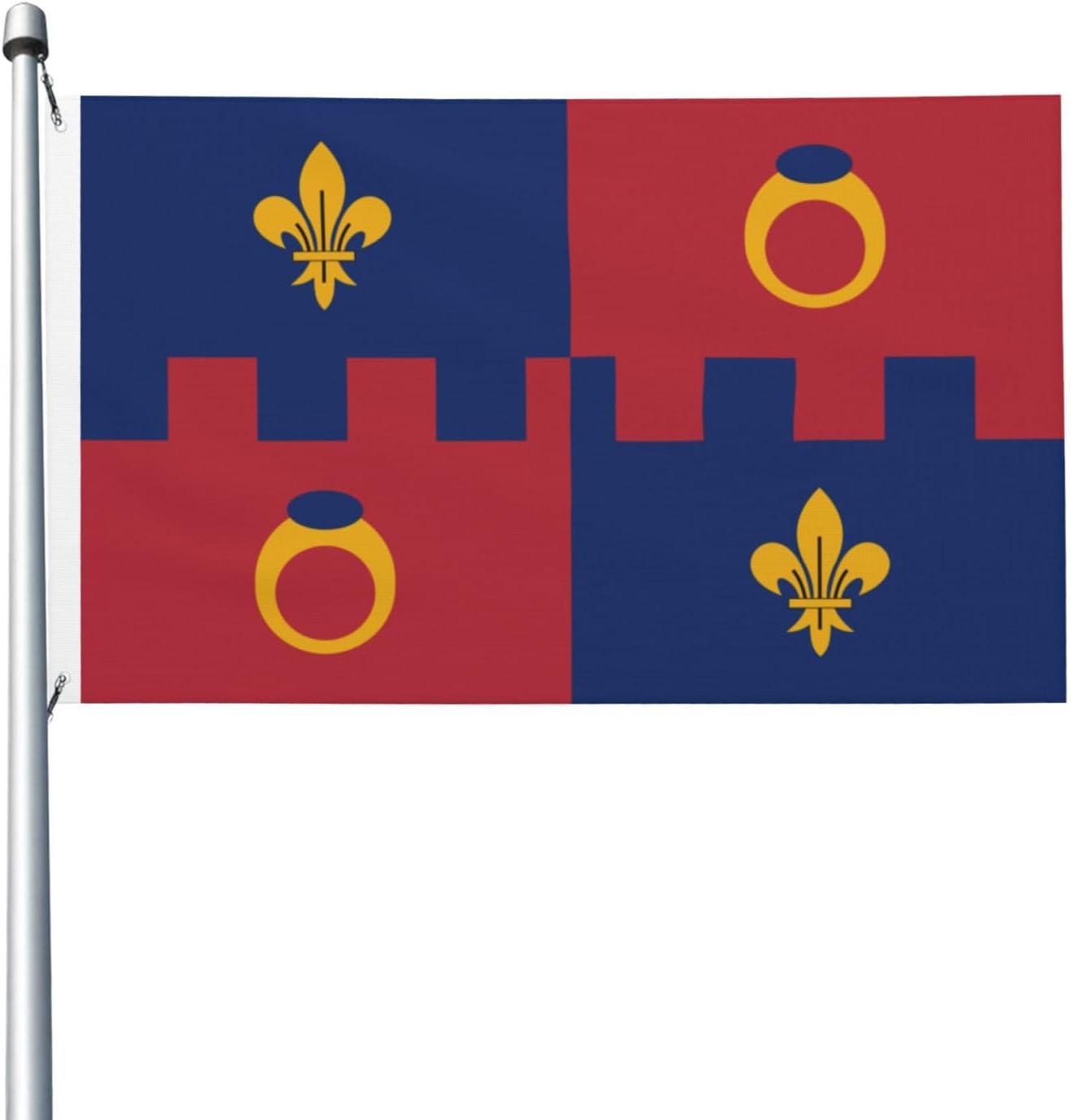 Double Sided Flag Of Montgomery County, Maryland Flag 3x5 FT Outdoor ...