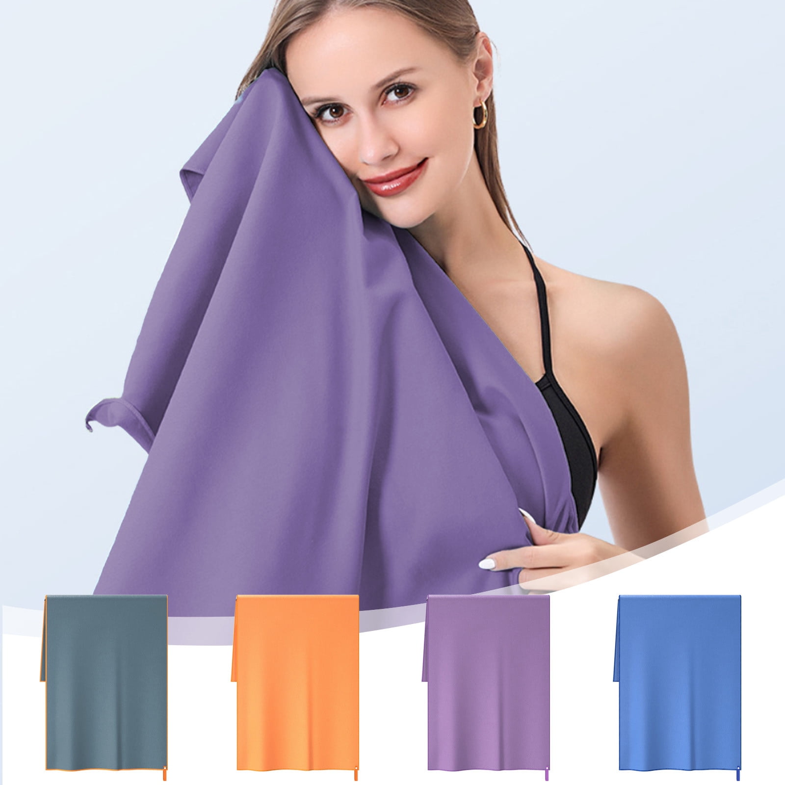 Double Sided Fleece Sports Quick Dry Towel 31.5 x 51.18 Inches ...