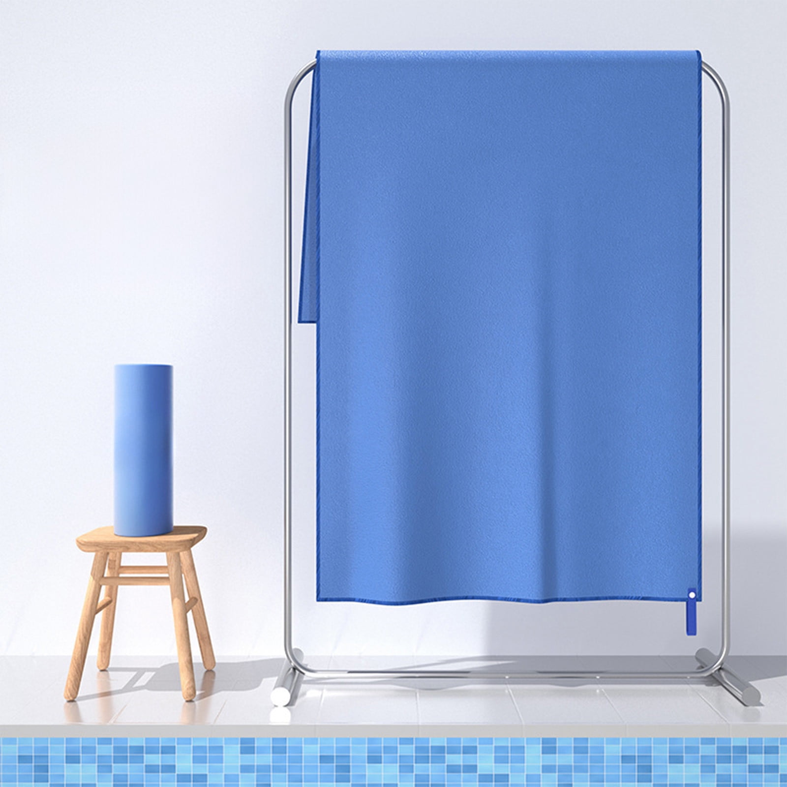 Double-Sided Fleece Sports Towel, Fast-Dry Towel for Gym, Swimming, and ...