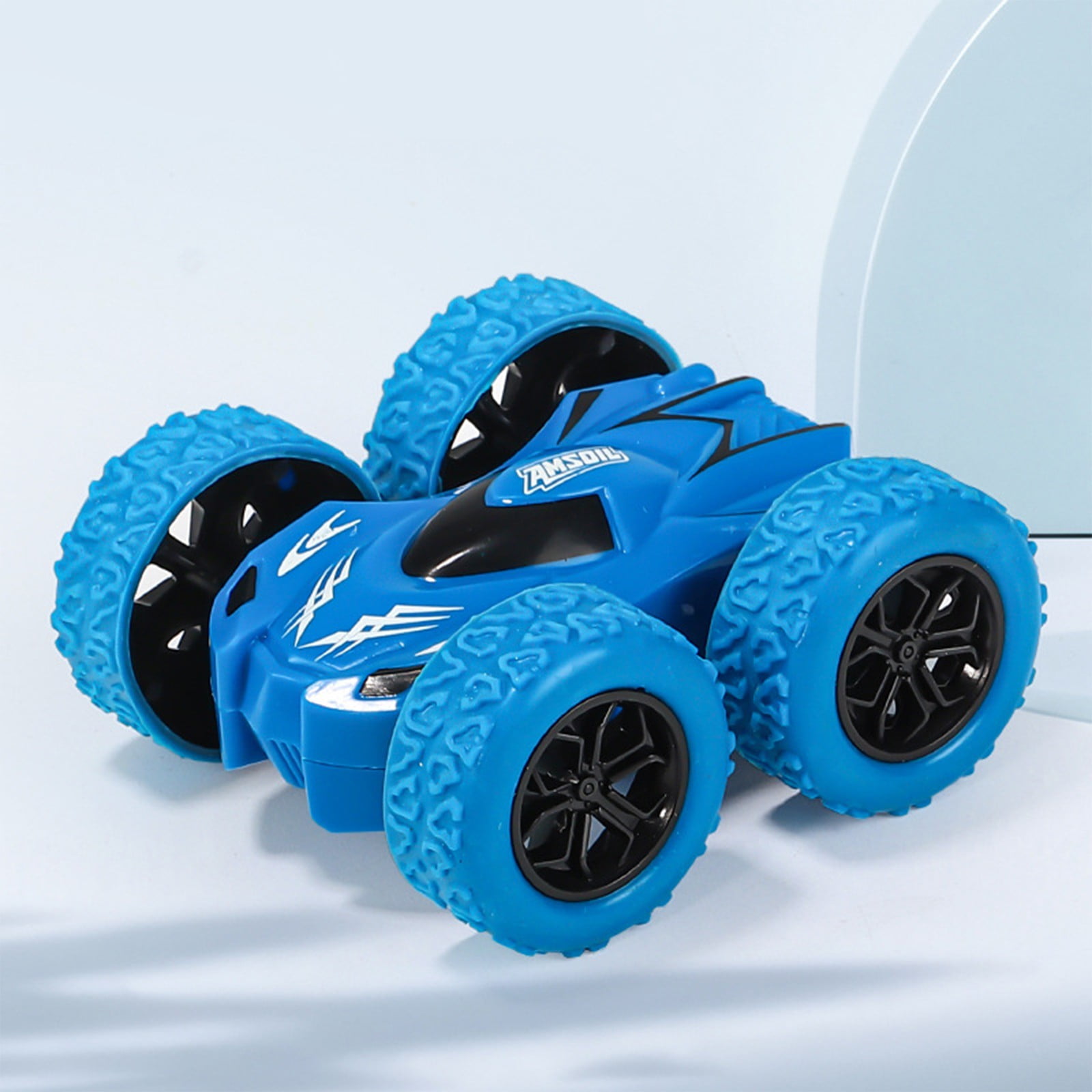Double Sided Flips & Rolls Friction Car,No Battery Powered Push & Go ...