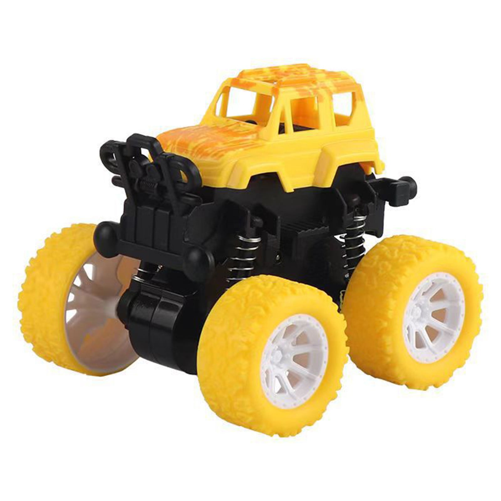 Double Sided Friction Power Stunt Car Flip Shock Action Vehicle ...