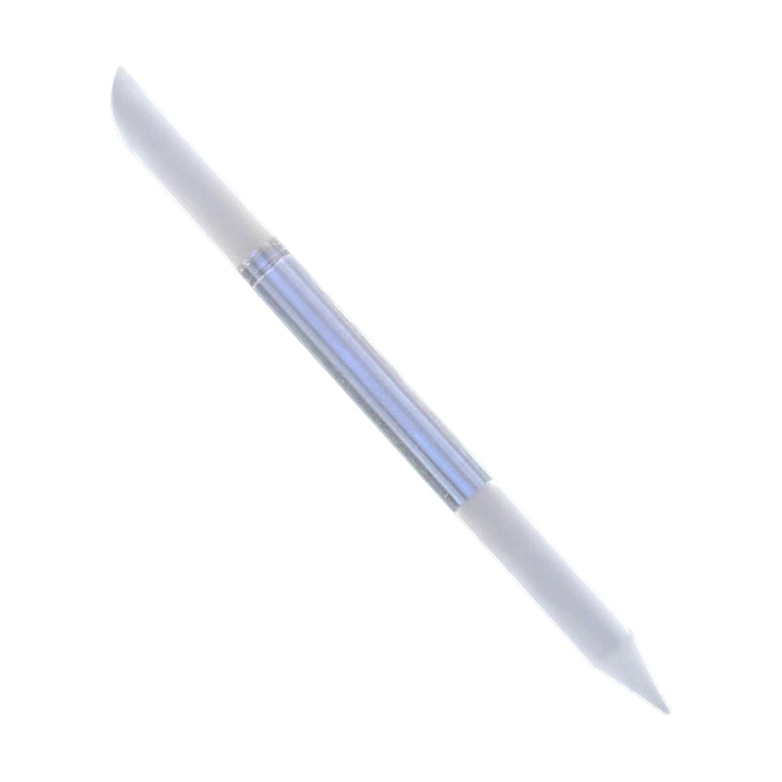 Double Sided Glass Cuticle Pusher Manicure Tool Etched Surface ...