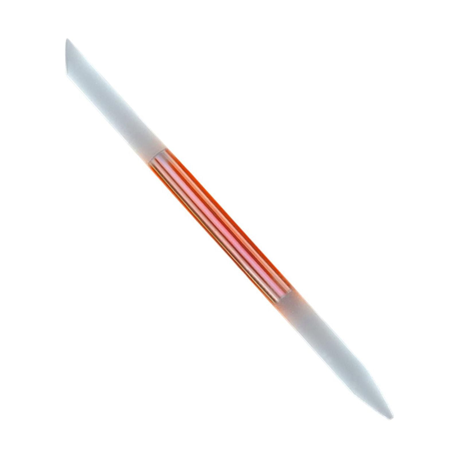 Double Sided Glass Cuticle Pusher Manicure Tool Etched Surface ...