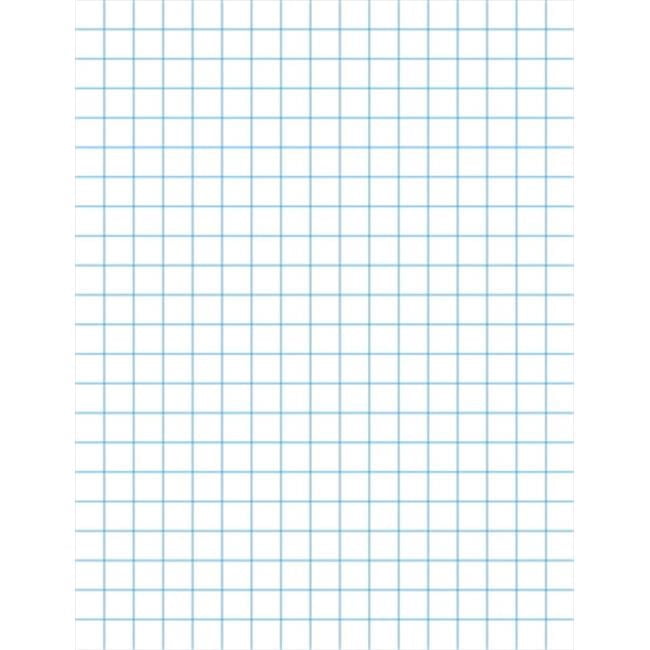 Double Sided Graph Paper With Chipboar, Back - Walmart.com