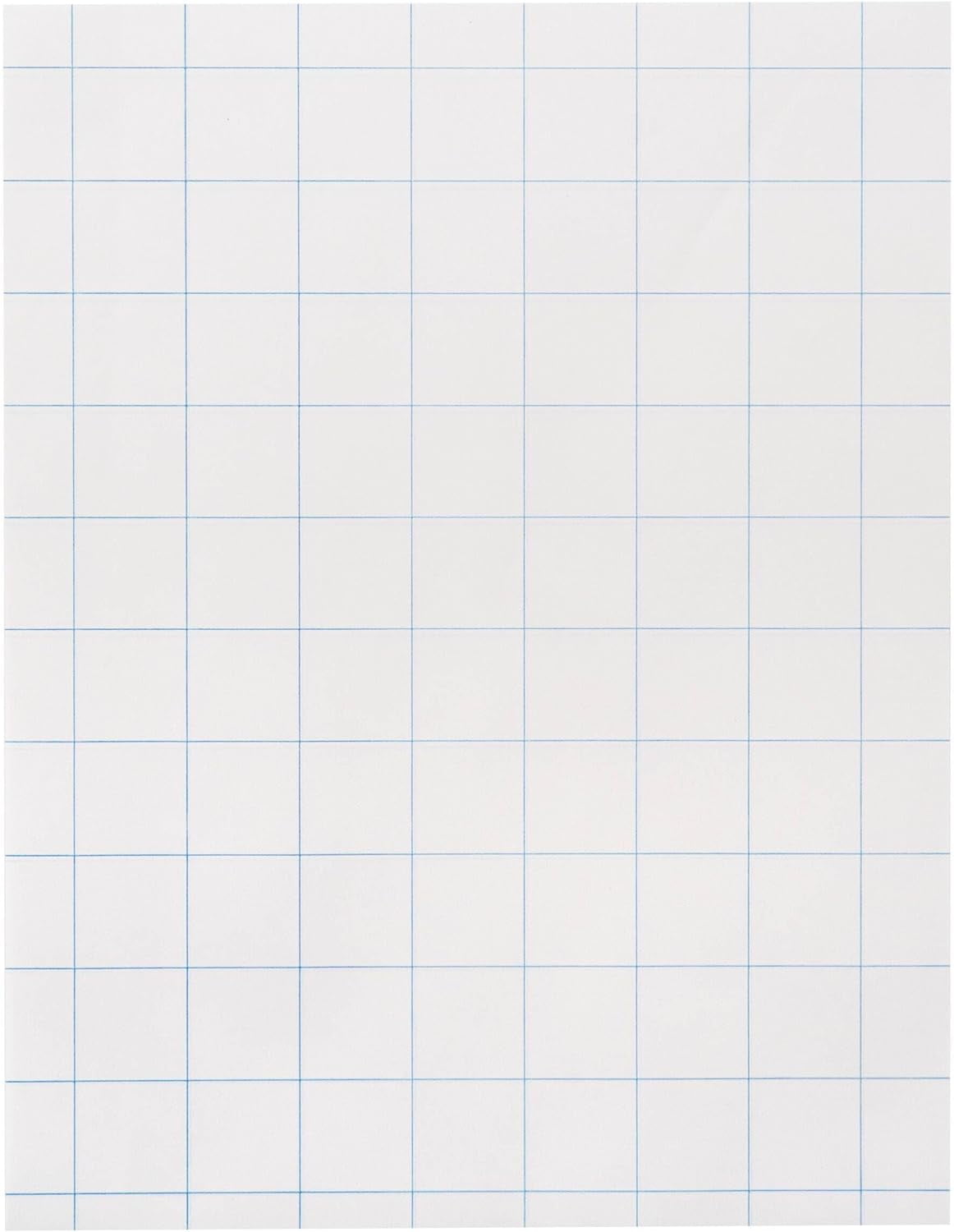 Double Sided Graph Paper with in Ruler - 8 1/2 in x 11in - Ream of 500 ...