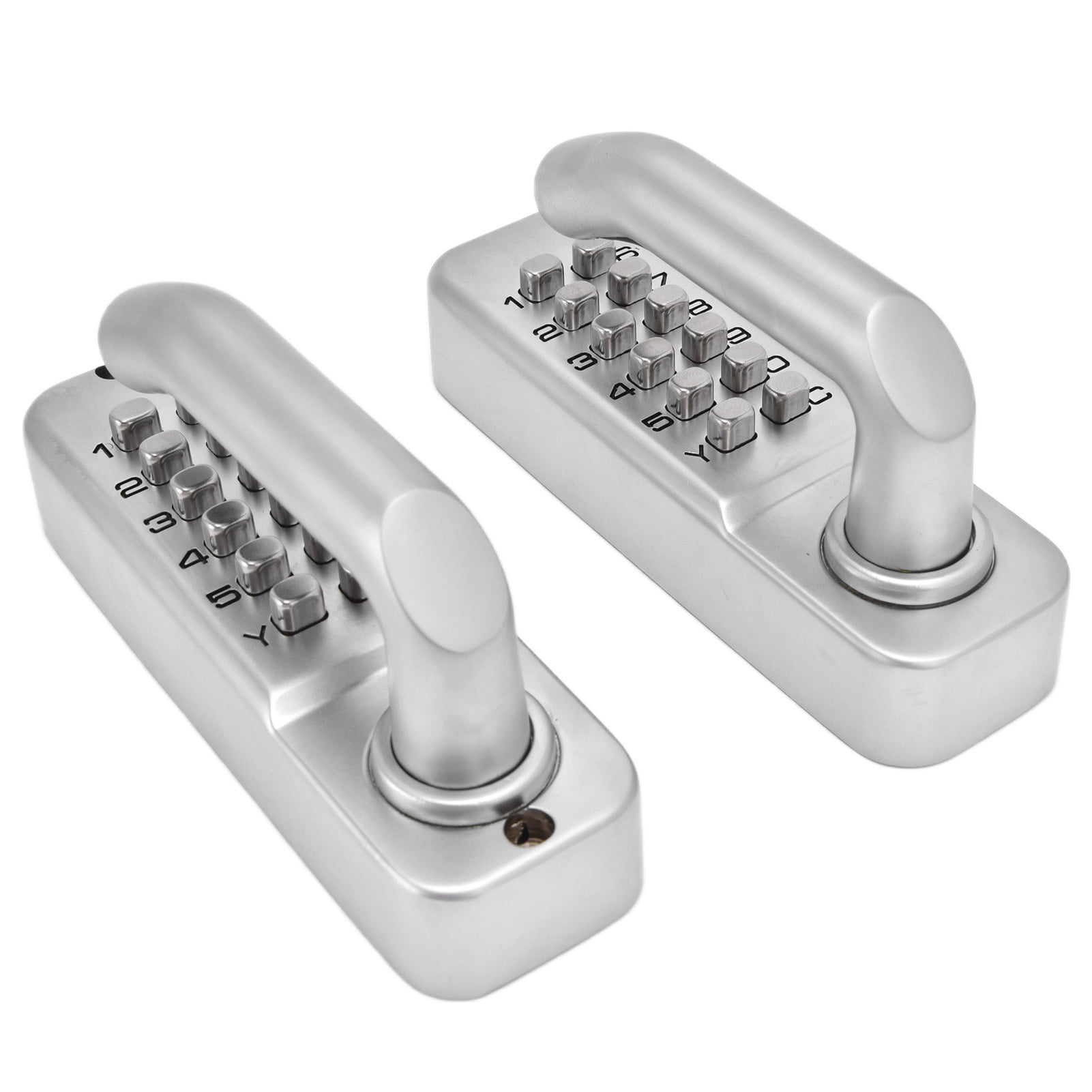 Double Sided Handle Mechanical Combination Lock Wrought Iron Fence Door ...