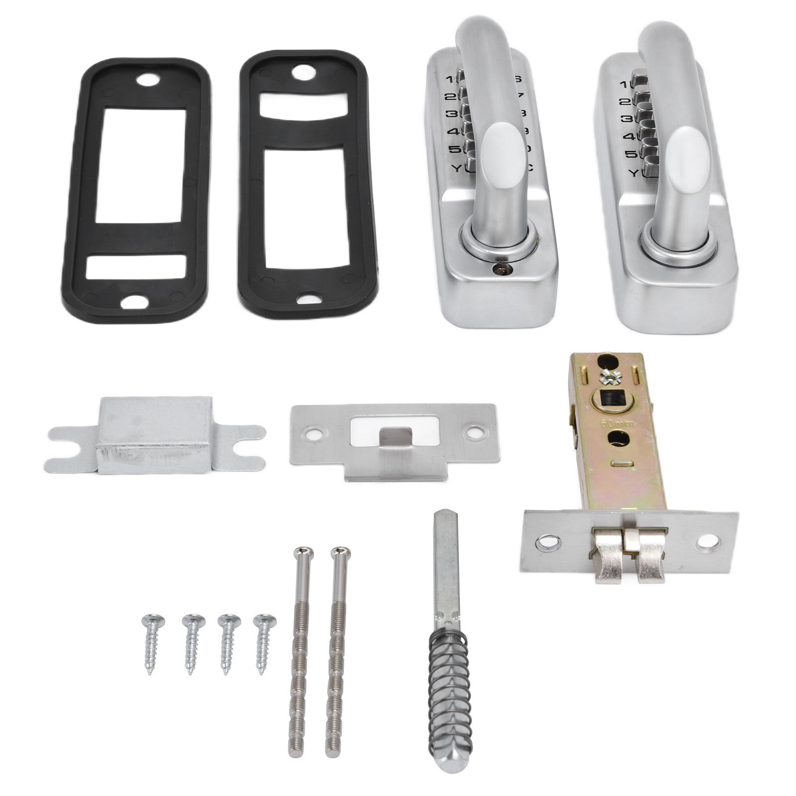 Double Sided Handle Mechanical Combination Lock Wrought Iron Fence Door ...