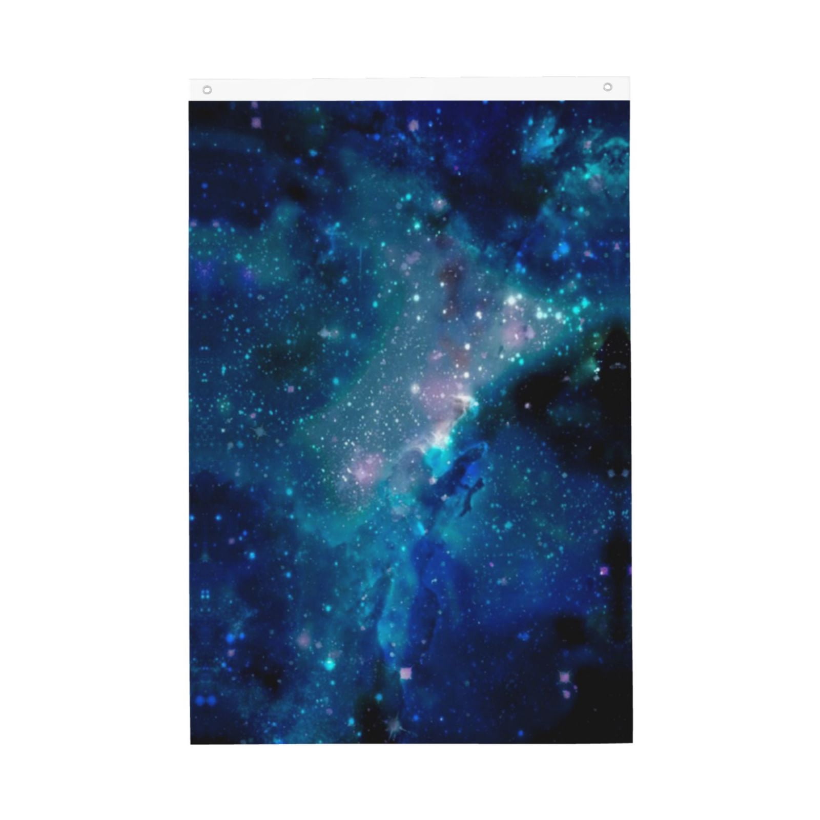 Double Sided House Flag Galaxy Nebula Space Garden Flag For Outside ...