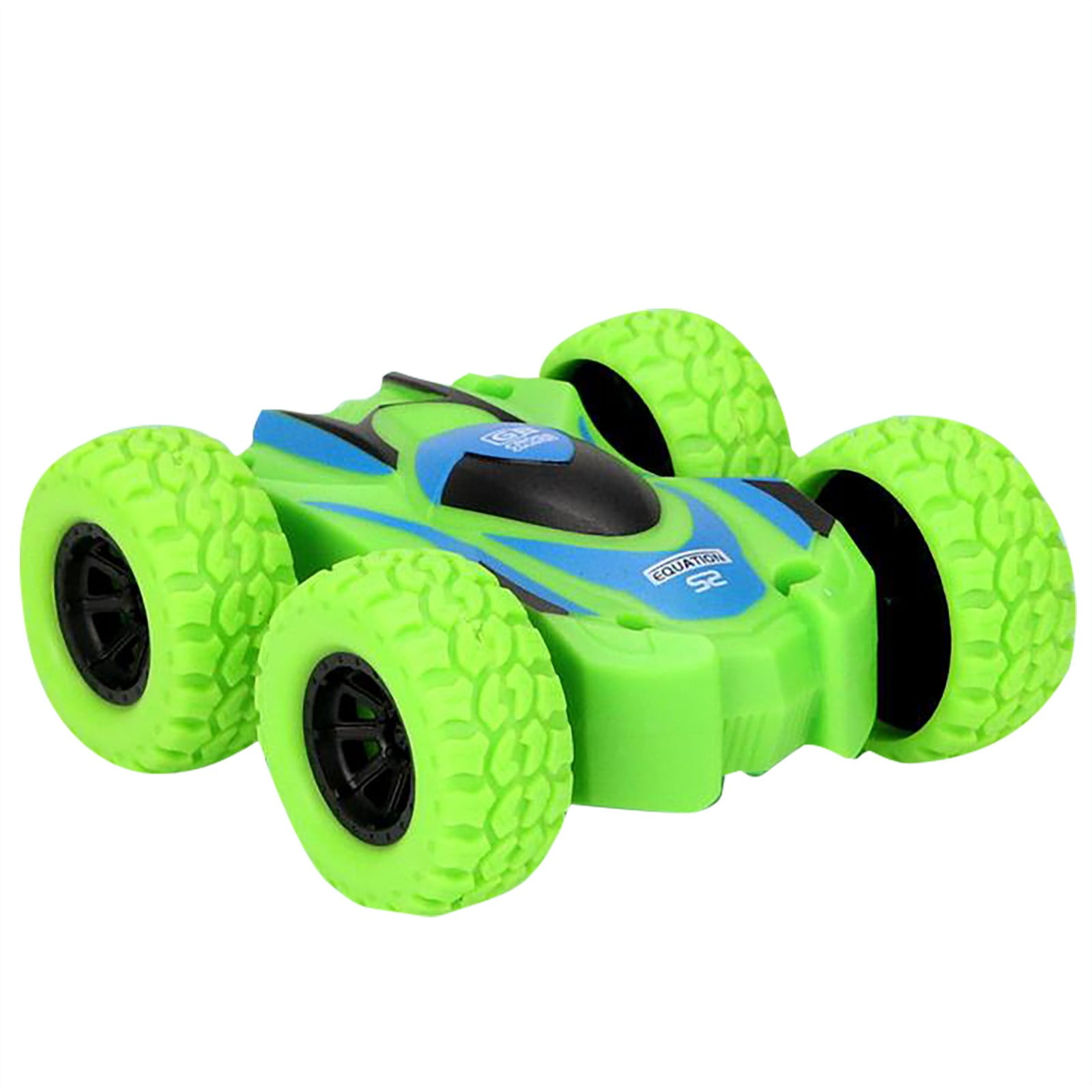 Double-Sided Inertial Toy Car for Kids Toddler Baby, Cool 360-Degree ...