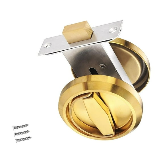Double Sided Invisible Door Handle Corrosions Hardware Stainless Steel ...