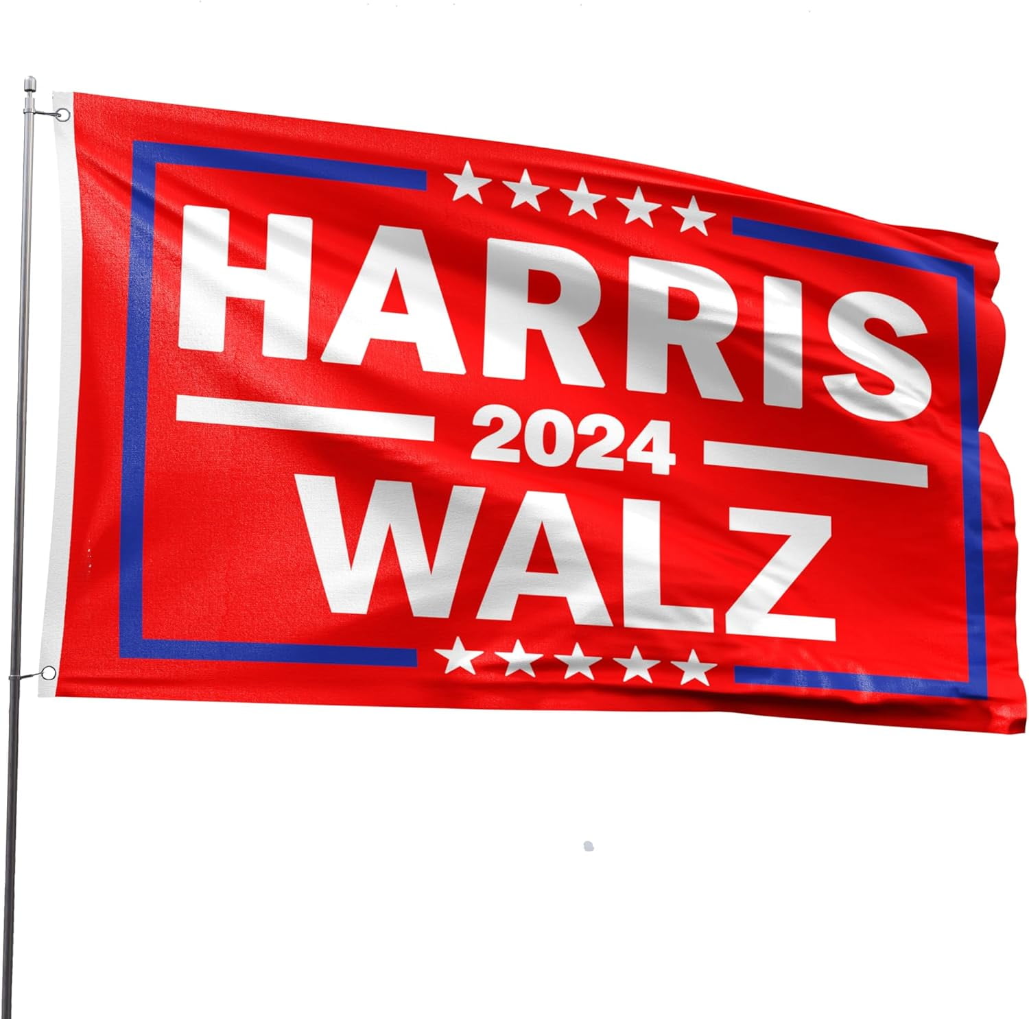 Double Sided Kamala Harris Tim Walz 2024 Flag Harris For President ...
