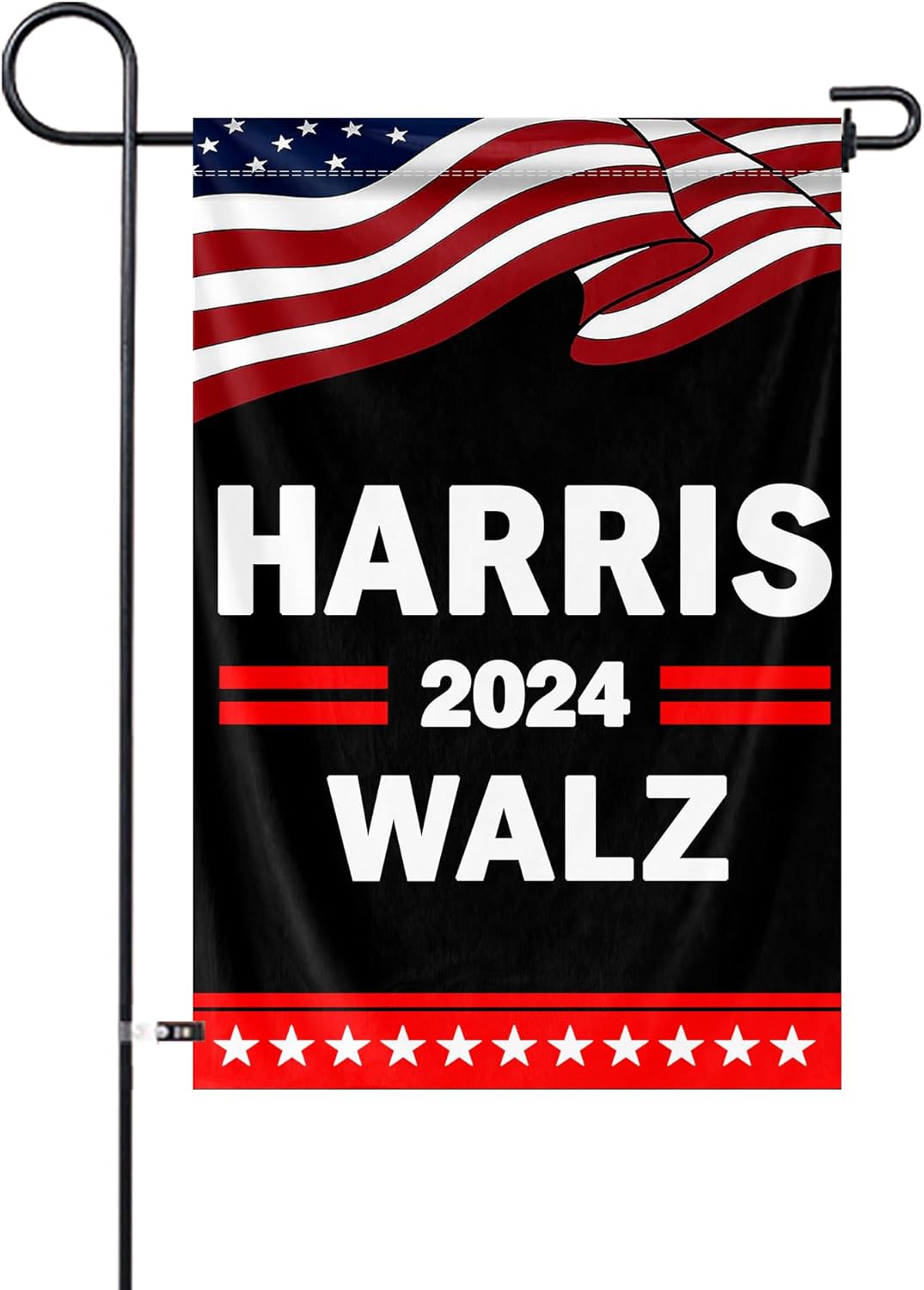 Double Sided Kamala Harris Tim Walz 2024 Yard Flag Garden Flag Harris ...