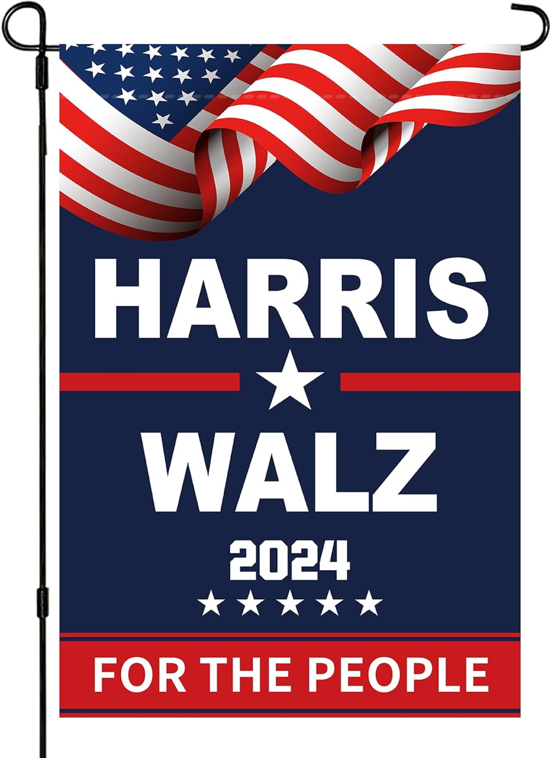 Double Sided Kamala Harris Waltz 2024 Garden Flag Kamala Harris 2024 ...
