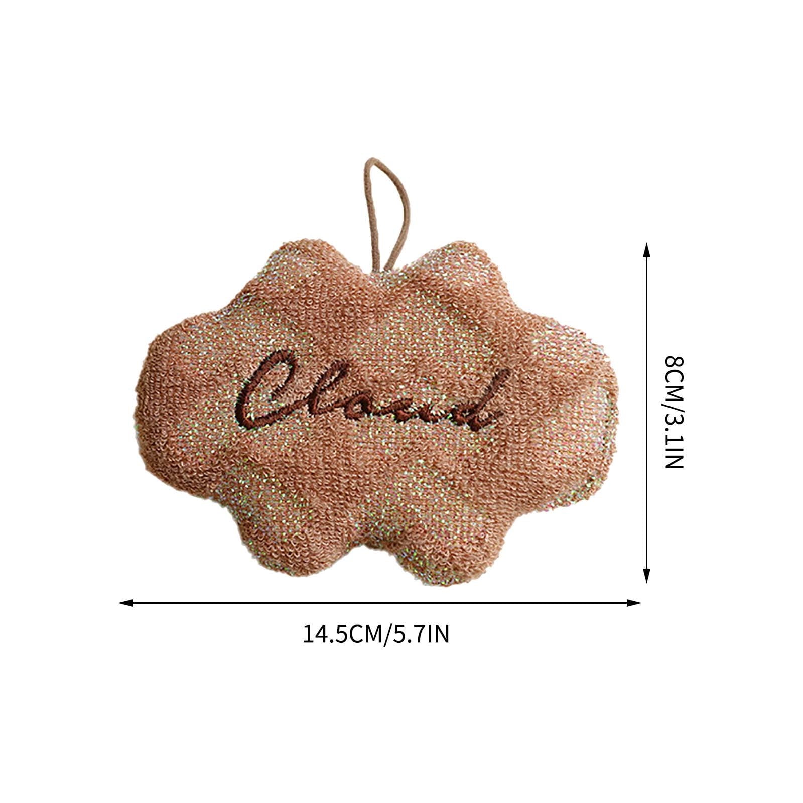 Double Sided Kitchen Cleaning Sponge Pads, Special Shape Scouring Cloth ...