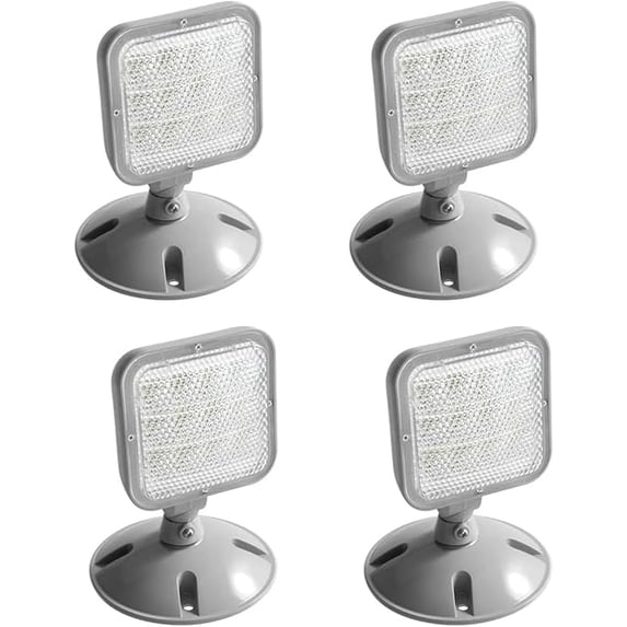 Double Sided LED Emergency EXIT Sign, Exit Combo Remote Capable, Two ...